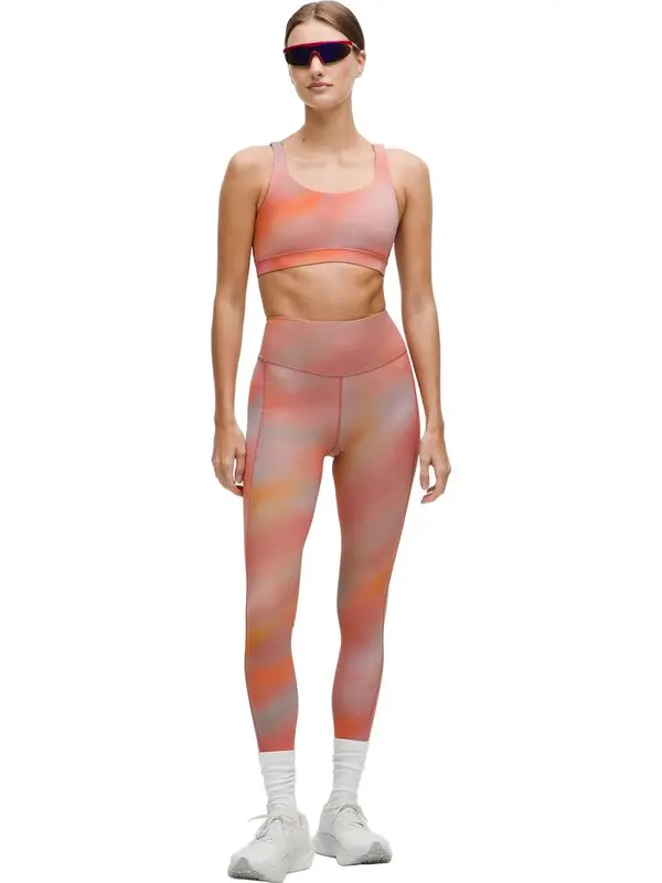 Lululemon Fast And Free High-rise 1-pocket Tight 25 - Chroma Drift Multi