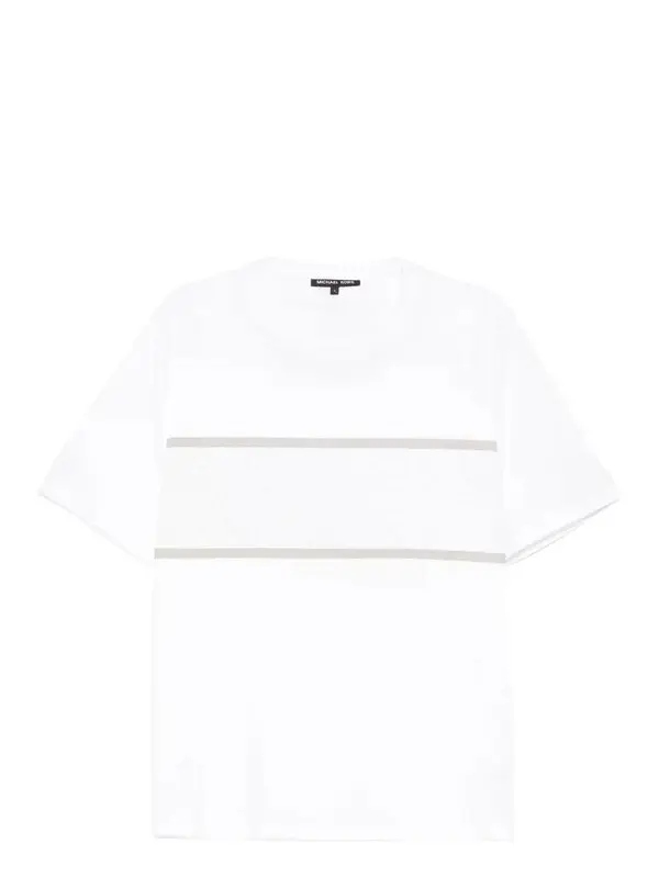 Michael Kors Striped T-shirt - White
