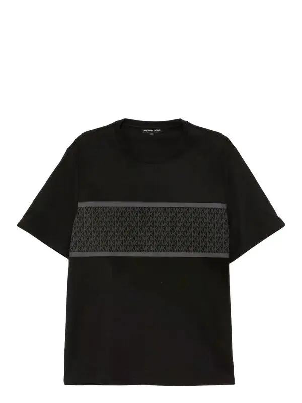 Michael Kors Striped T-shirt - Black