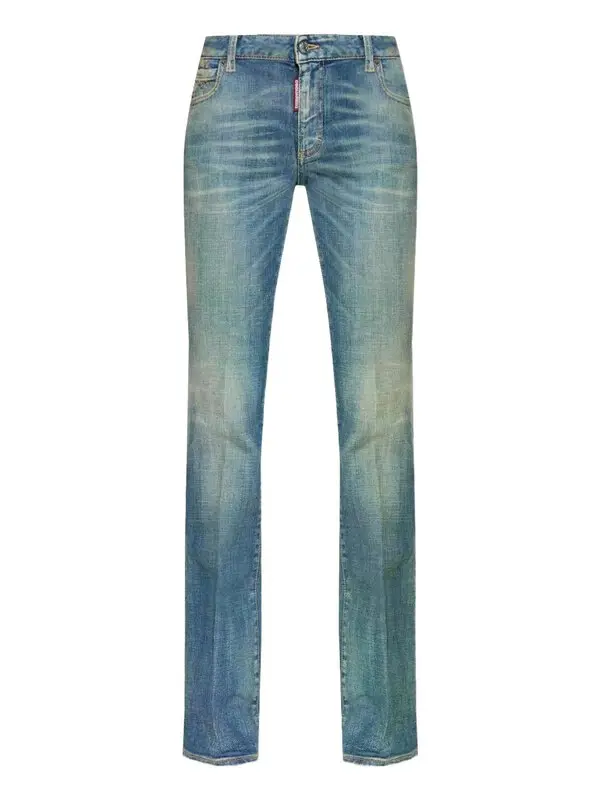 Dsquared2 Faded-wash Jeans - Blue
