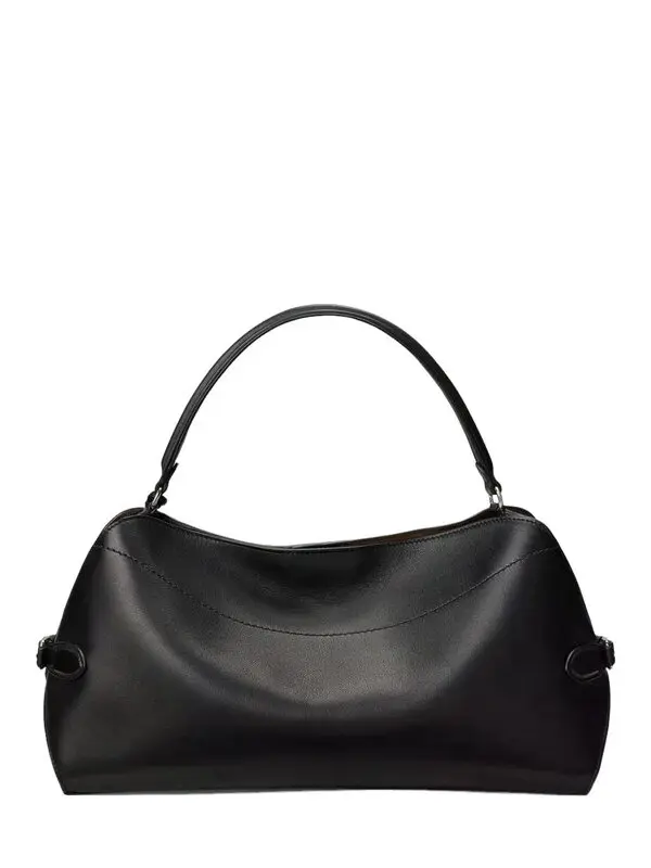 Ralph Lauren Leather Shoulder Bag - Black