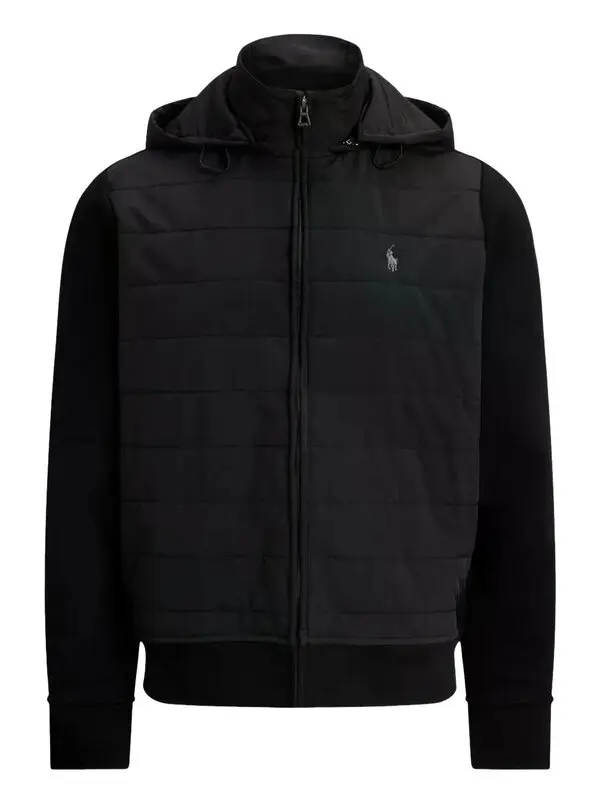 Polo Ralph Lauren Quilted Hooded Jacket - Black