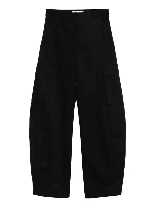 MSGM Cargo-pocket Trousers - Black