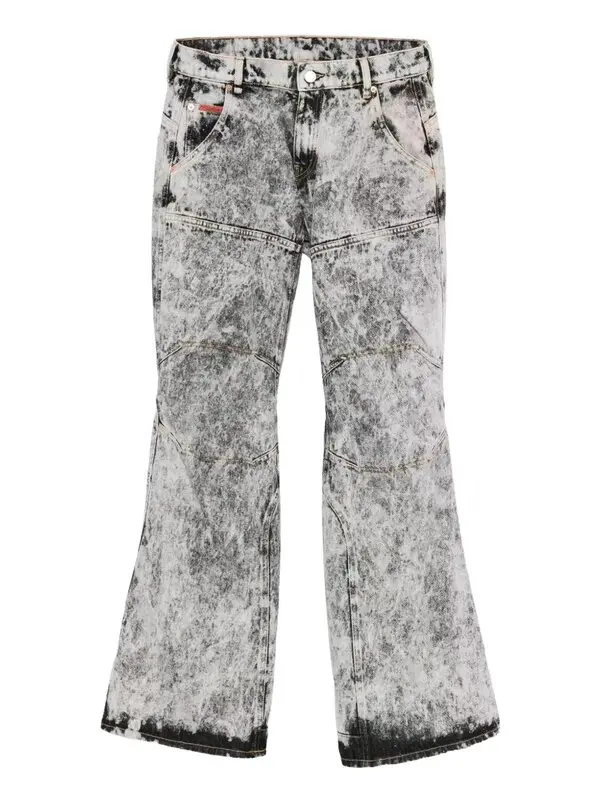 Martine Rose Acid-wash Jeans - Grey