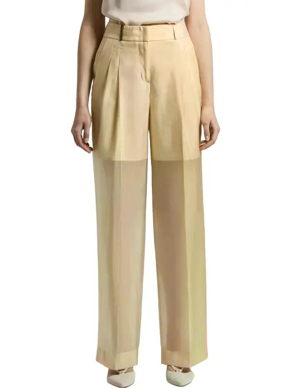 Peserico Pleated-front Trousers - Neutrals