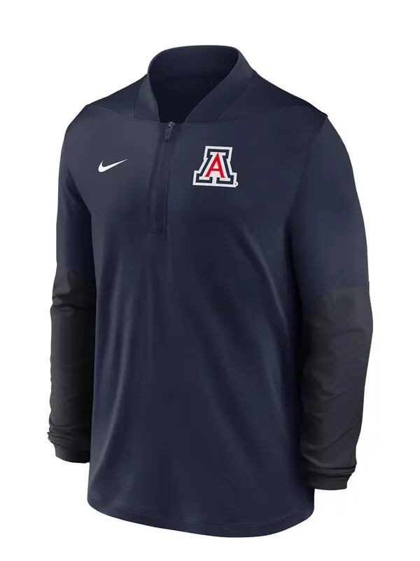Nike Arizona Dri-fit College Half-zip Top - Blue