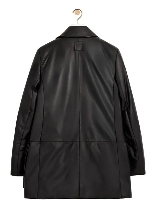 Loewe Nappa Lambskin Coat - Black