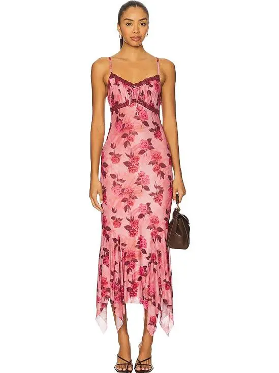 MORE TO COME Jemma Maxi Dress - Pink