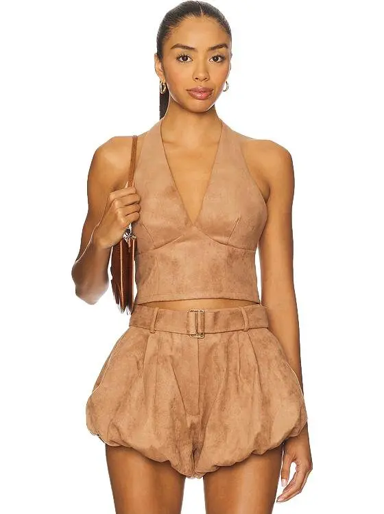 Tularosa Patrice Top - Golden Tan
