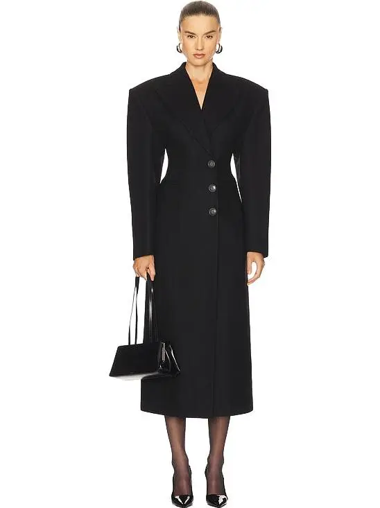 Andamane Ottavia Coat - Black