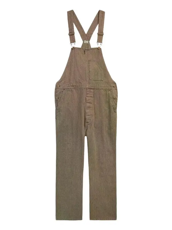 Ralph Lauren Herringbone Dungarees - Grey