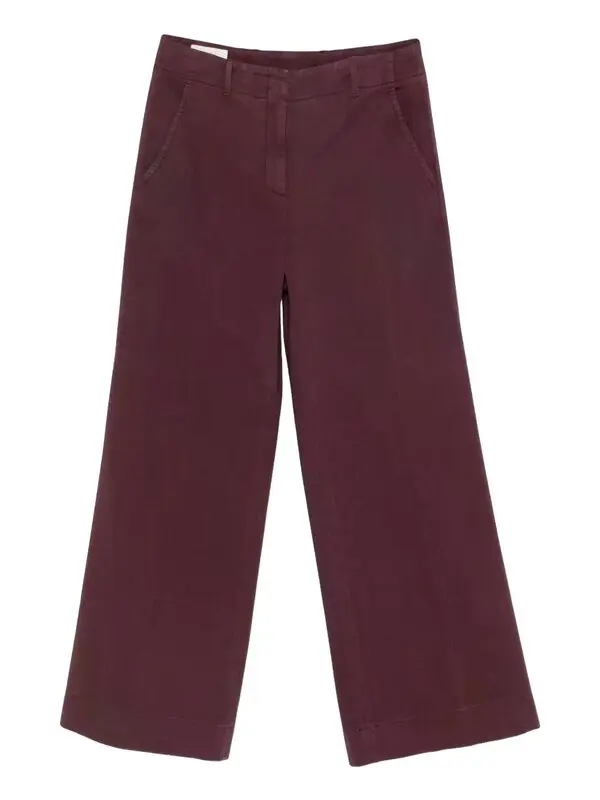 Incotex Wide-leg Trousers - Red