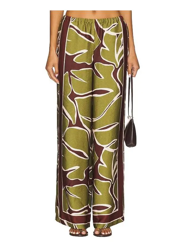 SEVEN WONDERS Alessandra Palazzo Pant - Alessandra Green