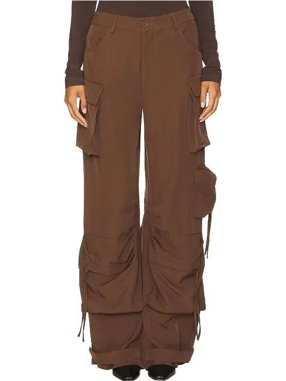 Steve Madden Duo Pant - Chocolate