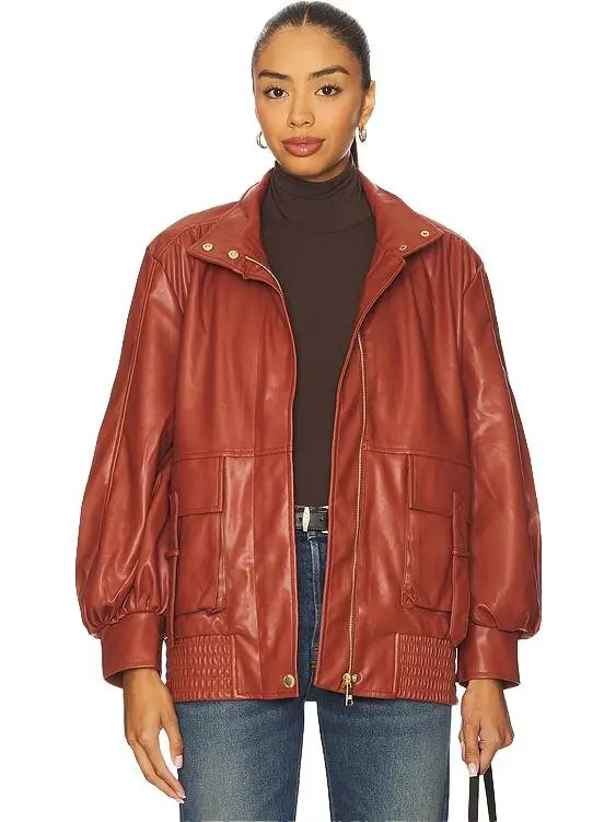 Steve Madden Vee Jacket - Dusty Brick