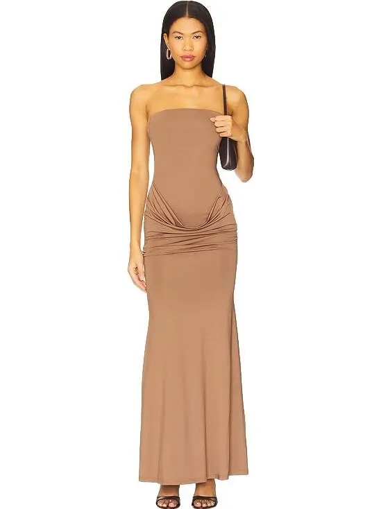 Superdown Alessie Maxi Dress - Mocha