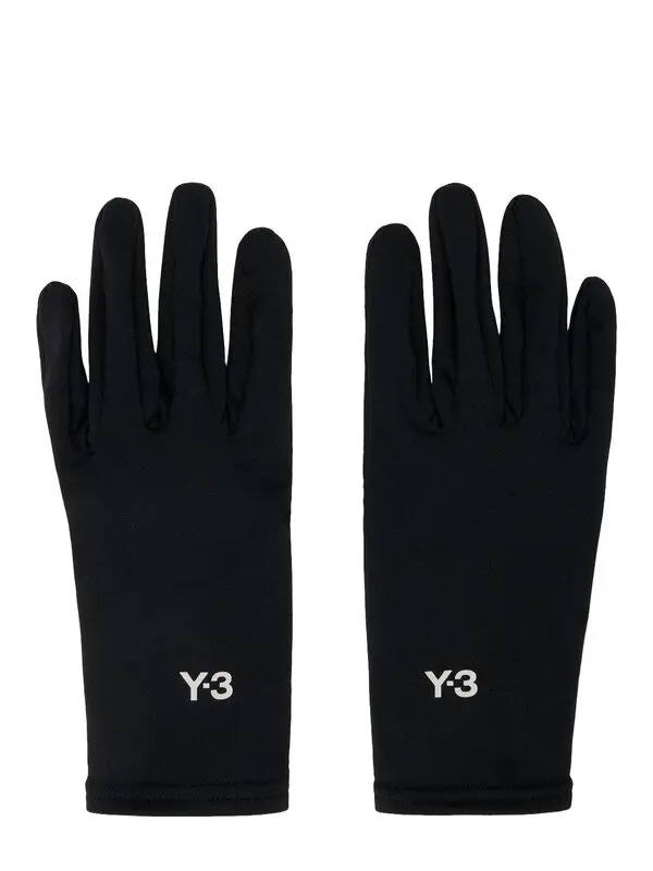 Adidas Running Nylon Gloves - Black