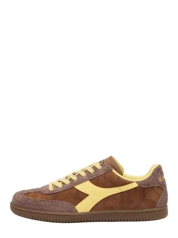 DIADORA Trainer Hairy Sneakers - Brown Gianduia