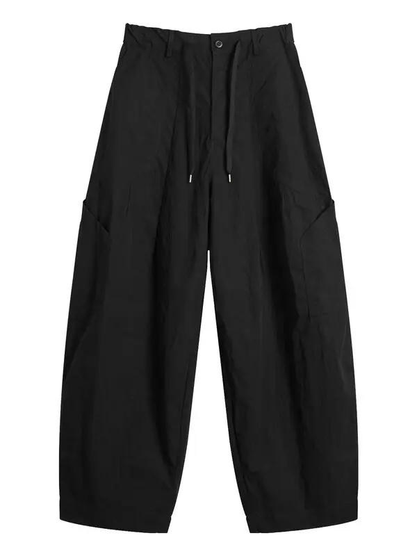 FRIZMWORKS Fold Fatigue Wide Leg Trousers - Black