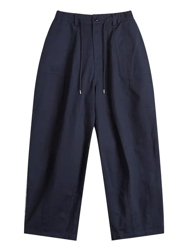FRIZMWORKS Twill Balloon Trousers - Navy