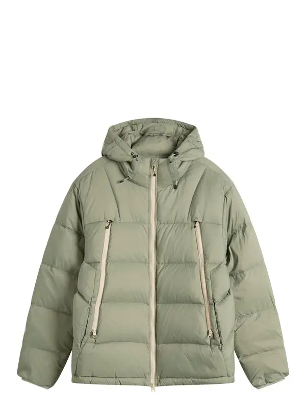 FRIZMWORKS Altavia Down Parka Jacket - Light Olive