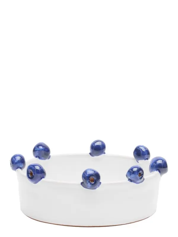 THE CONRAN SHOP Puglia Blueberry Serving Bowl - White