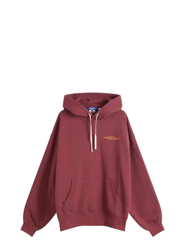 Junya Watanabe X Filson Embroidered Hoodie - Burgundy