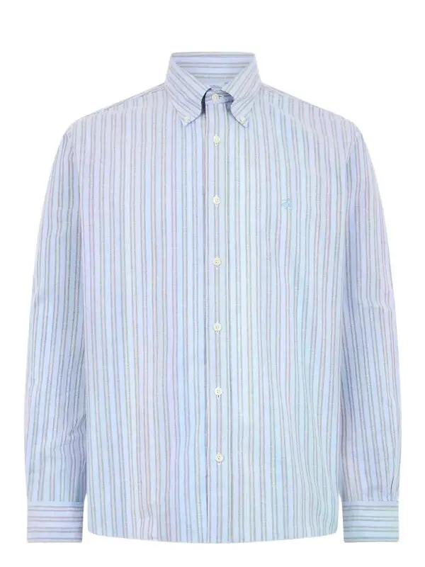 Brooks Brothers Striped-pattern Shirt - Blue