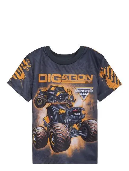 MONSTER JAM Graphic T-shirt - Black Digatron Monster Jam