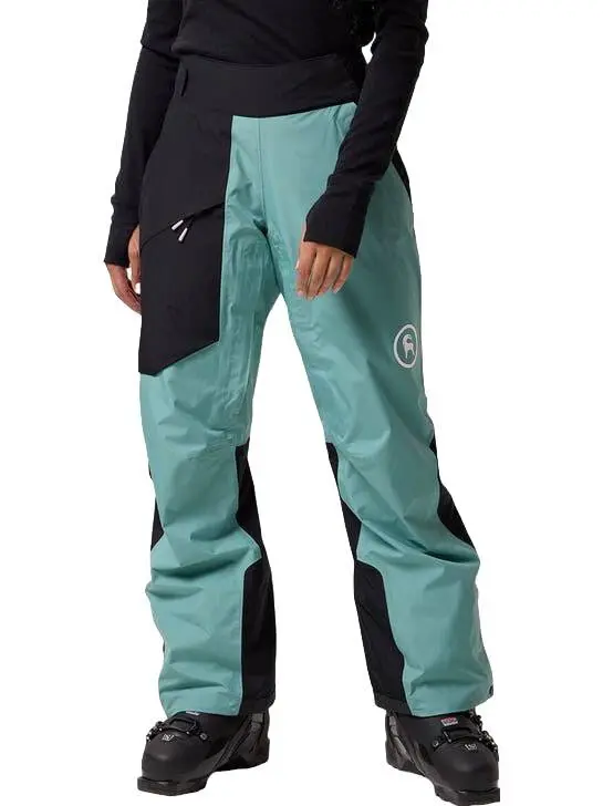 BACKCOUNTRY Crestcarver Gore-tex Shell Pant - Oil Blue/black