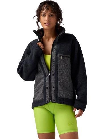 BACKCOUNTRY Wander Pile-fleece Jacket - Black