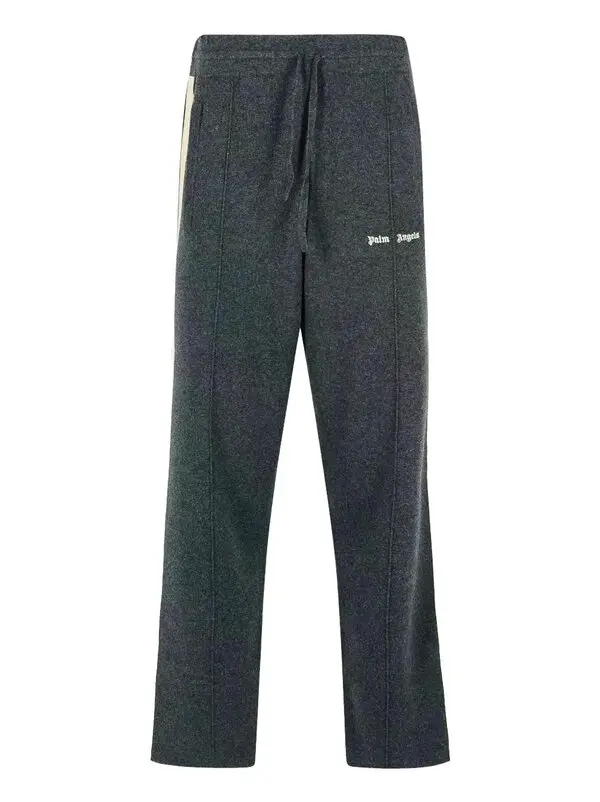 Palm Angels Side Stripe Track Pants - Grey