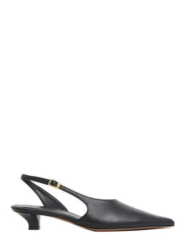 MANSUR GAVRIEL Anna Kitten Heel - Black
