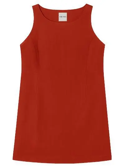VIR VITA Augusta Dress - Apple Red