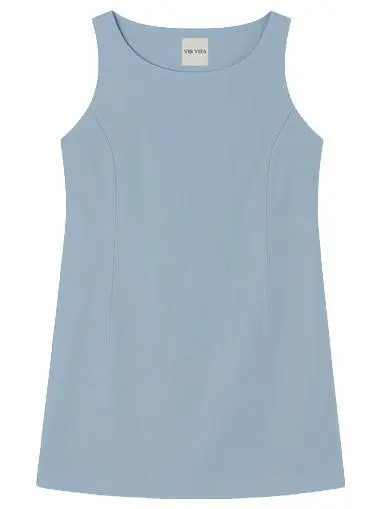 VIR VITA Augusta Dress - Baby Blue