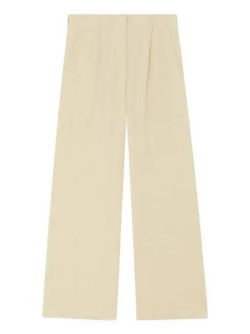 VIR VITA Marina Linen Trouser - Beige