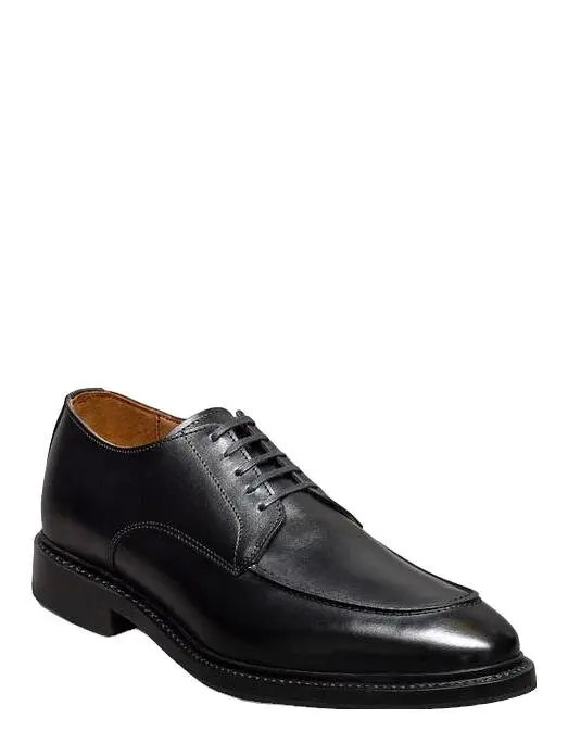 Allen Edmonds Rivington Suede Moc Toe Derby - Black