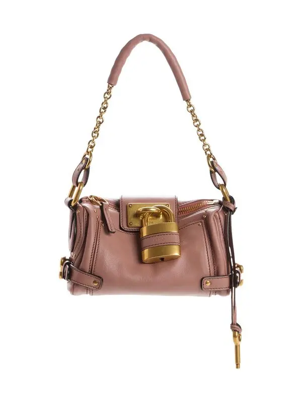 Chloé Small Paddington Leather Shoulder Bag - Nougat