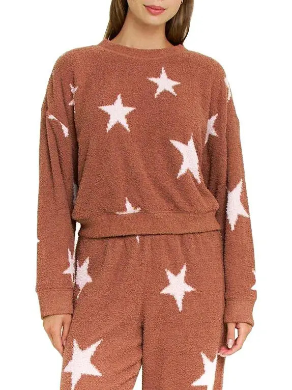 Honeydew Intimates Comfort Queen Relaxed Fit Sweatshirt - Hazel Stars