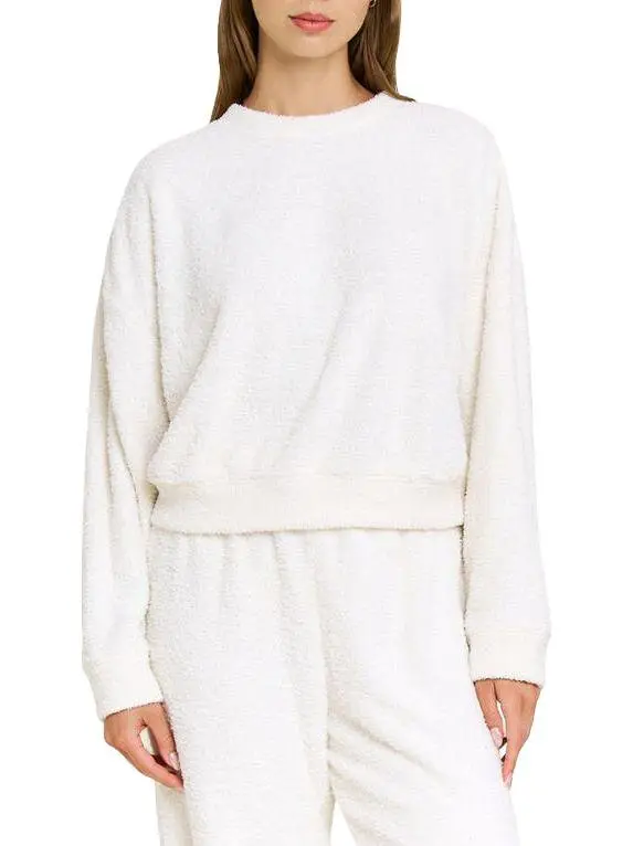 Honeydew Intimates Comfort Queen Relaxed Fit Sweatshirt - Ivory
