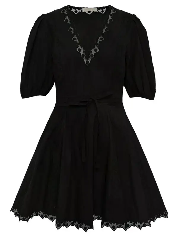 Ulla Johnson Camila Mini Dress - Black