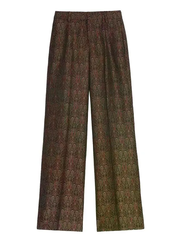 Zadig&Voltaire Paisley-pattern Trousers - Black