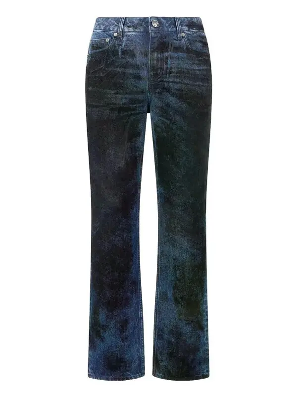 Roberto Cavalli Contrast-faded Jeans - Blue