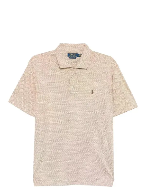 Polo Ralph Lauren Logo-embroidered Polo Shirt - Neutrals