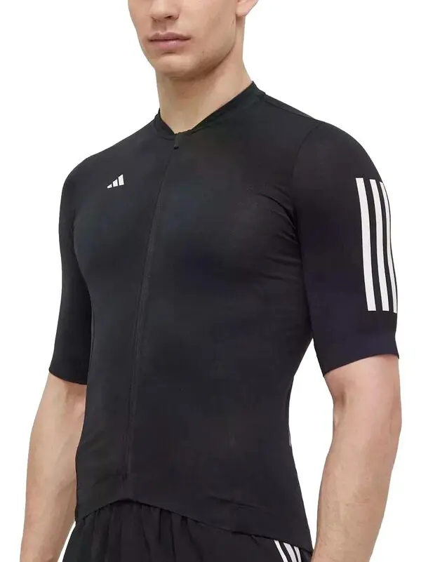 Adidas Zip-up T-shirt - Black