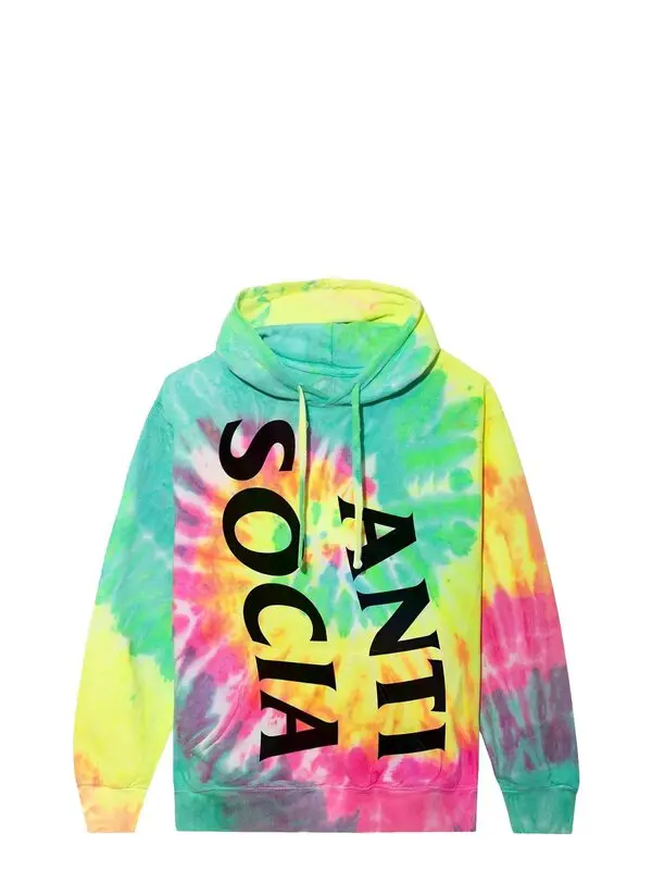ANTI SOCIAL SOCIAL CLUB Tie-dye Hoodie - Neutrals