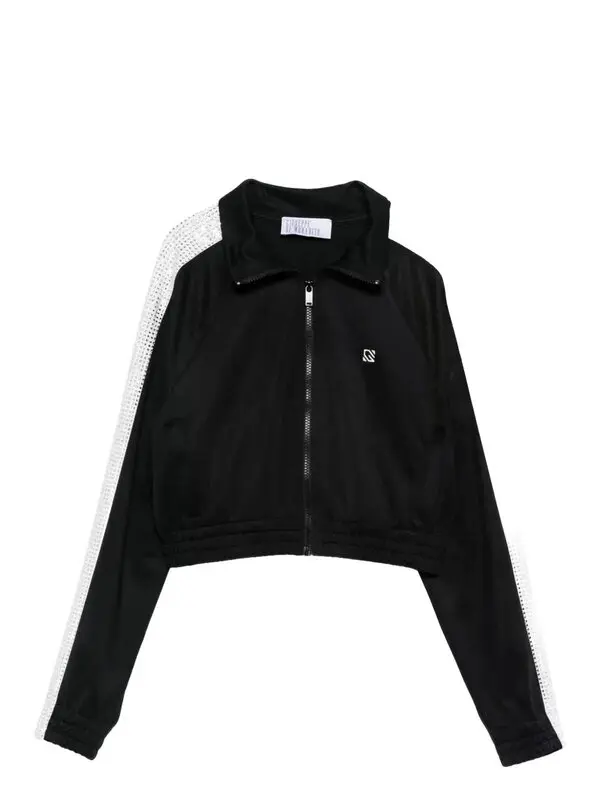 Giuseppe Di Morabito Logo Cropped Jacket - Black