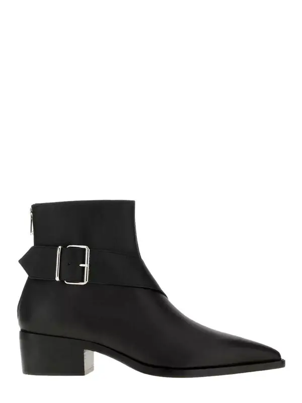 Alexander McQueen Heron Biker Boots - Black