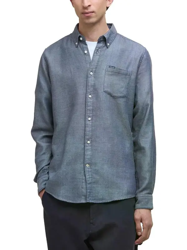 Barbour Buckley Cotton Shirt - Blue