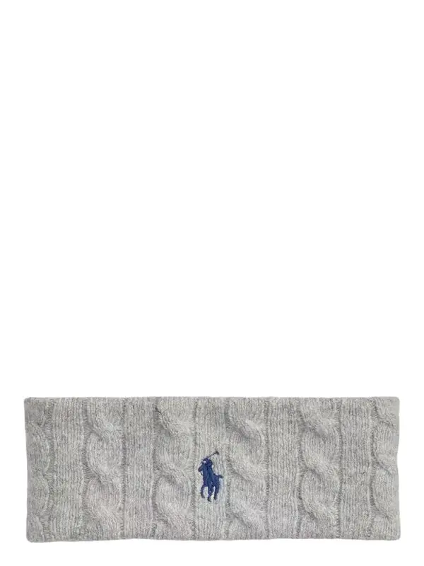 Polo Ralph Lauren Cable-knit Headband - Grey